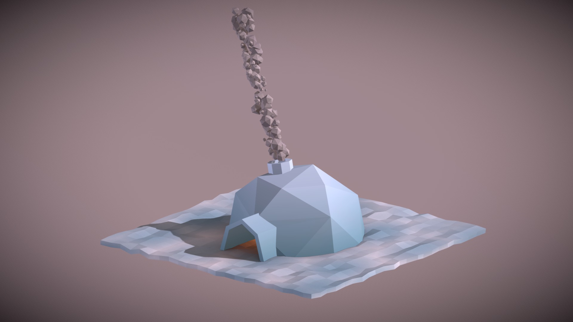 #3December Day 3: North Pole - 3D model by _LowPoly_ [10e31dd] - Sketchfab