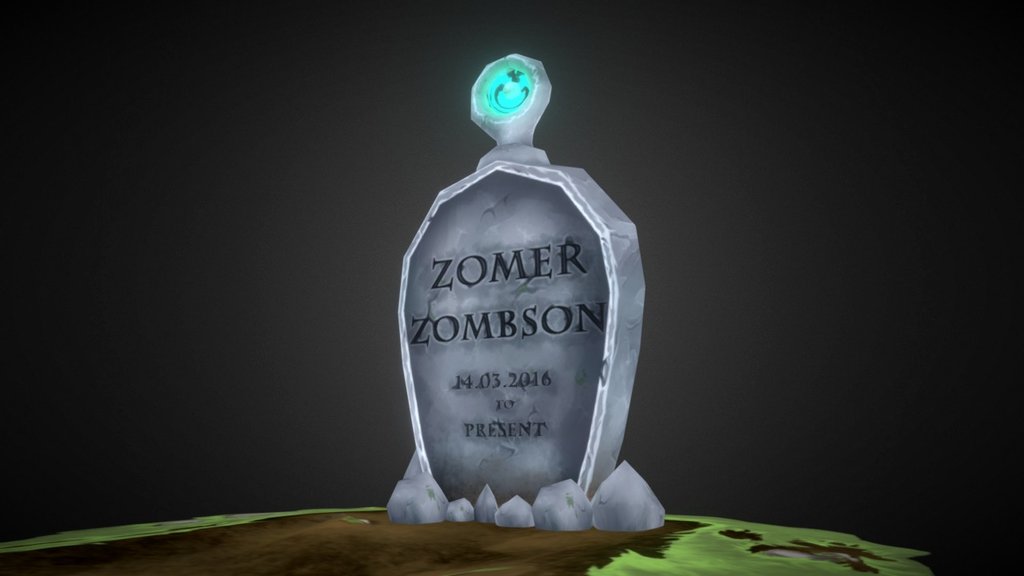 Zombie Grave - 3D model by pauldaviesart [10e33c3] - Sketchfab