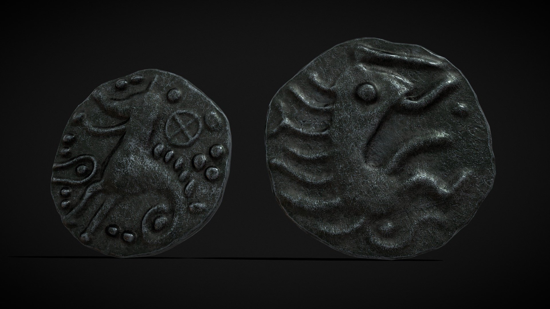 Anglo Saxon Coin - Buy Royalty Free 3D model by GetDeadEntertainment ...