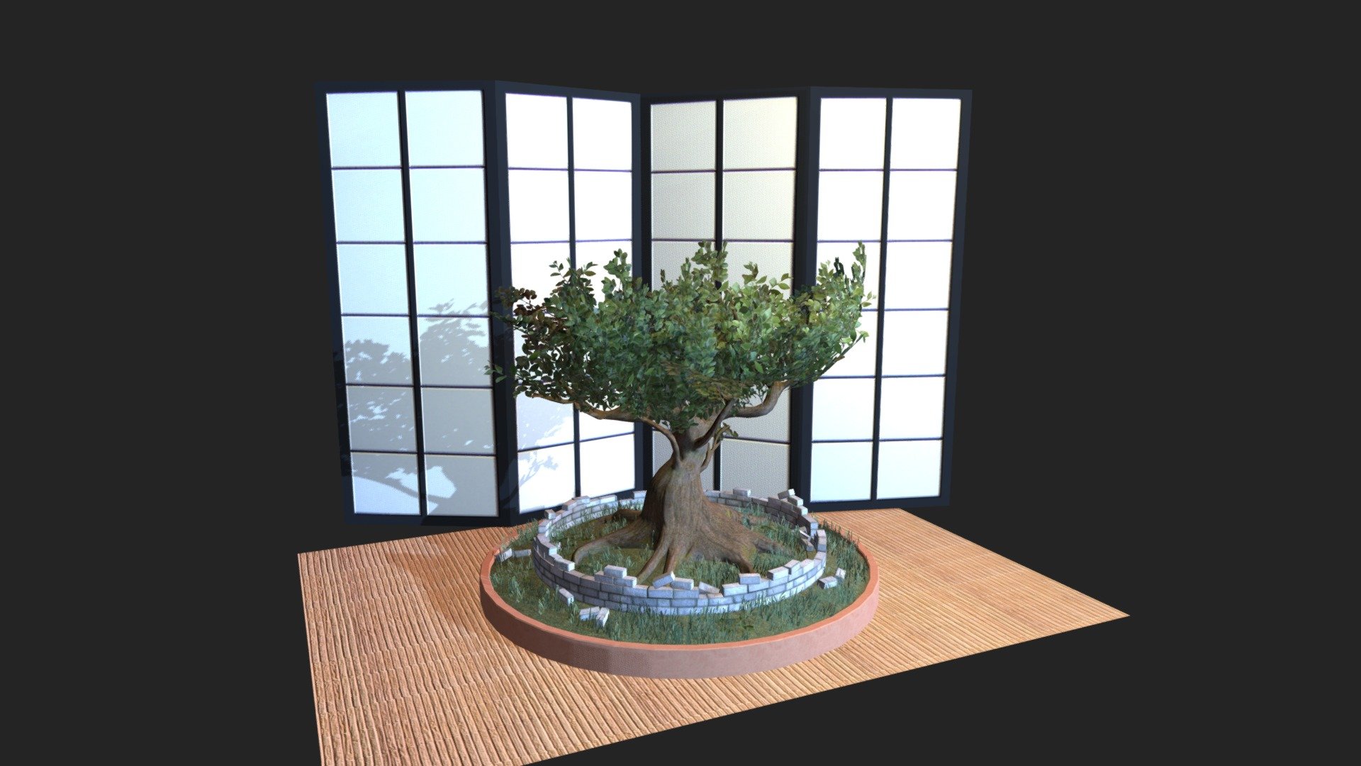 Bonsai - 3D model by Letitia Lambrechts (@Letitia) [10e767e] - Sketchfab