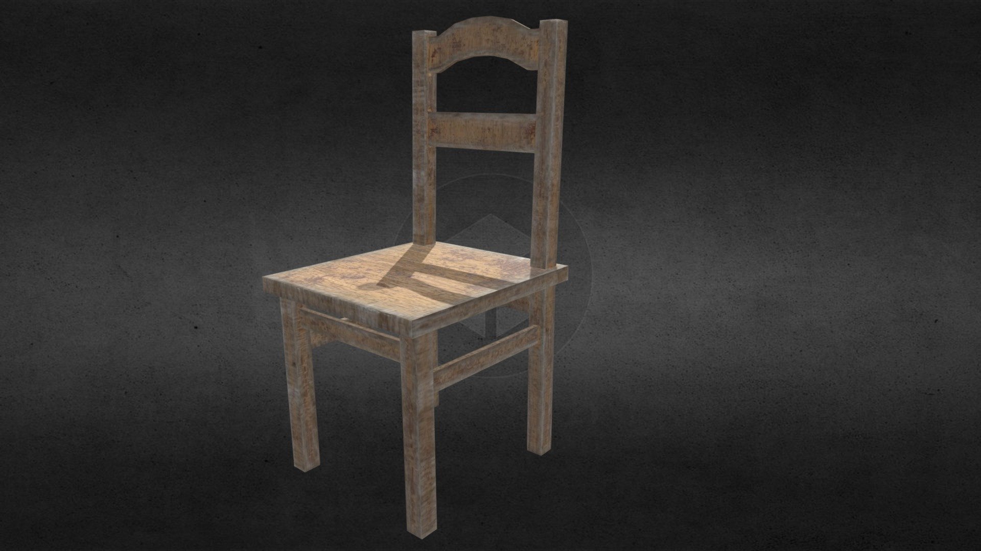 Chair / Kursi - Buy Royalty Free 3D model by Rzyas [10e87b1 ...