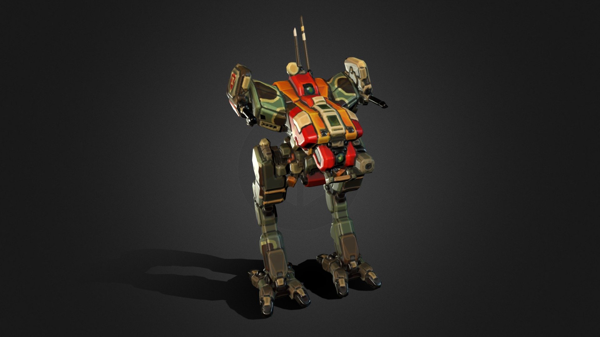 Littel Locus - Download Free 3D model by klumsyk [10e93a1] - Sketchfab