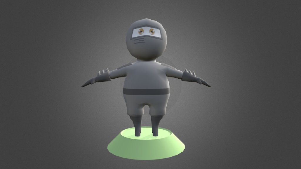 Ninja - 3D model by reidei [10ea524] - Sketchfab