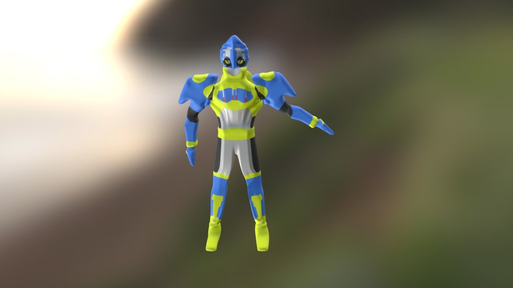 Kaman Rider Paradox LV.50 Perfect Puzzle - 3D model by James39 [10ec6d1 ...