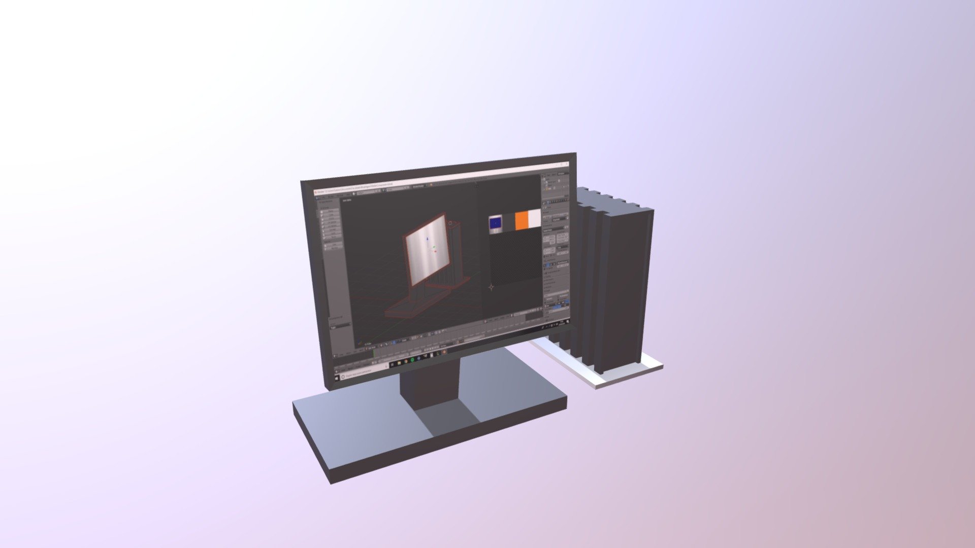 Computador - 3D model by Makeiks [10edd49] - Sketchfab
