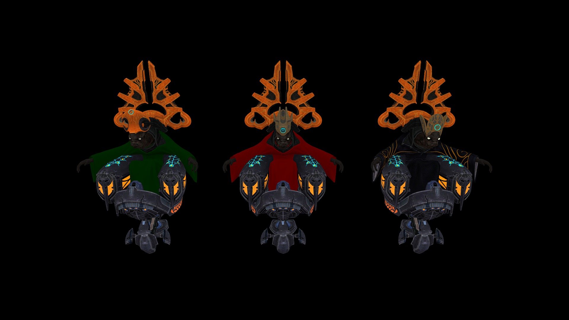 Characters>H2A>Covenant>Prophets - Download Free 3D model by ...