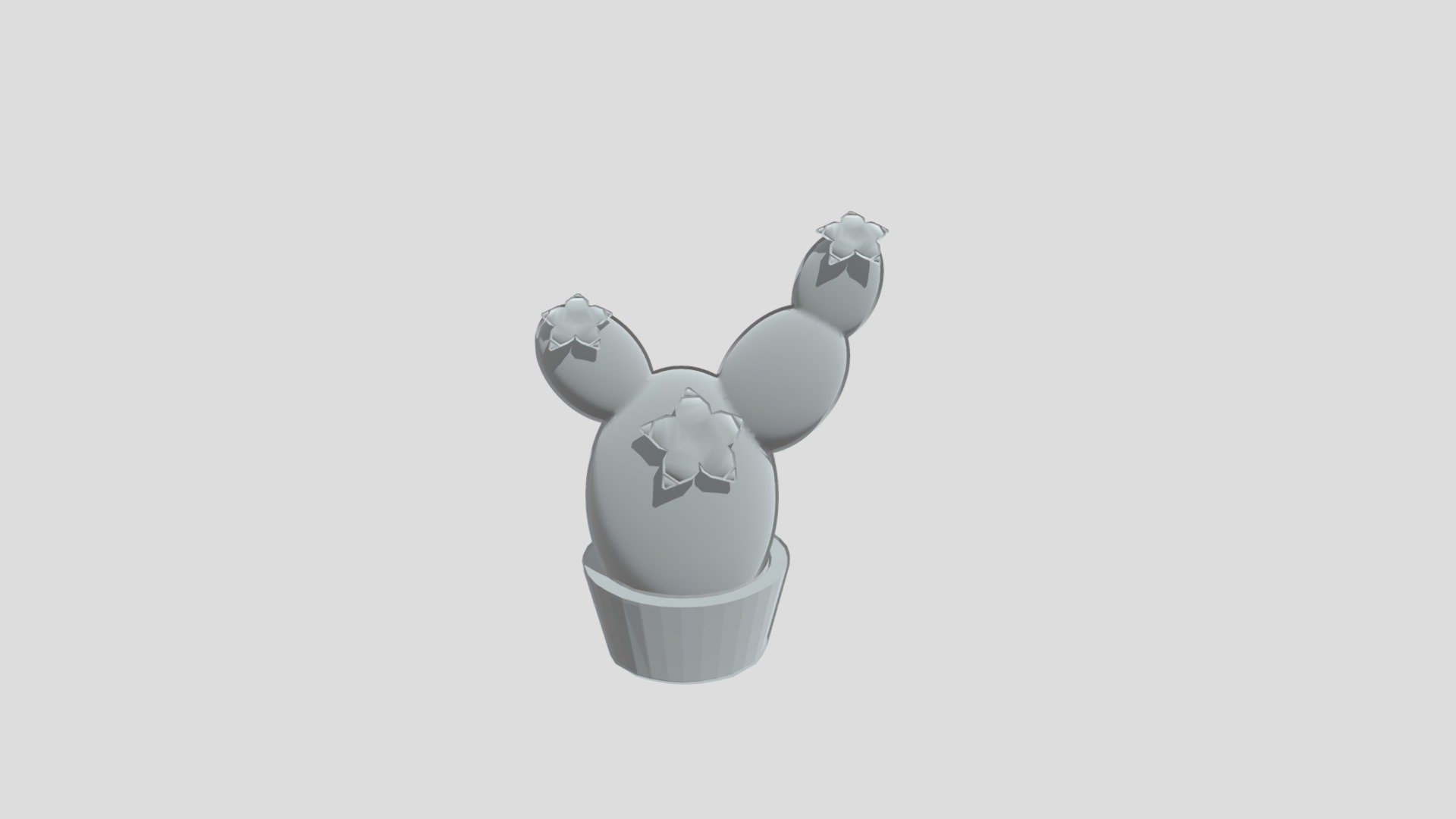 Cactus - Blender - 3D model by Lanceron (@blancergun) [10ef32e] - Sketchfab