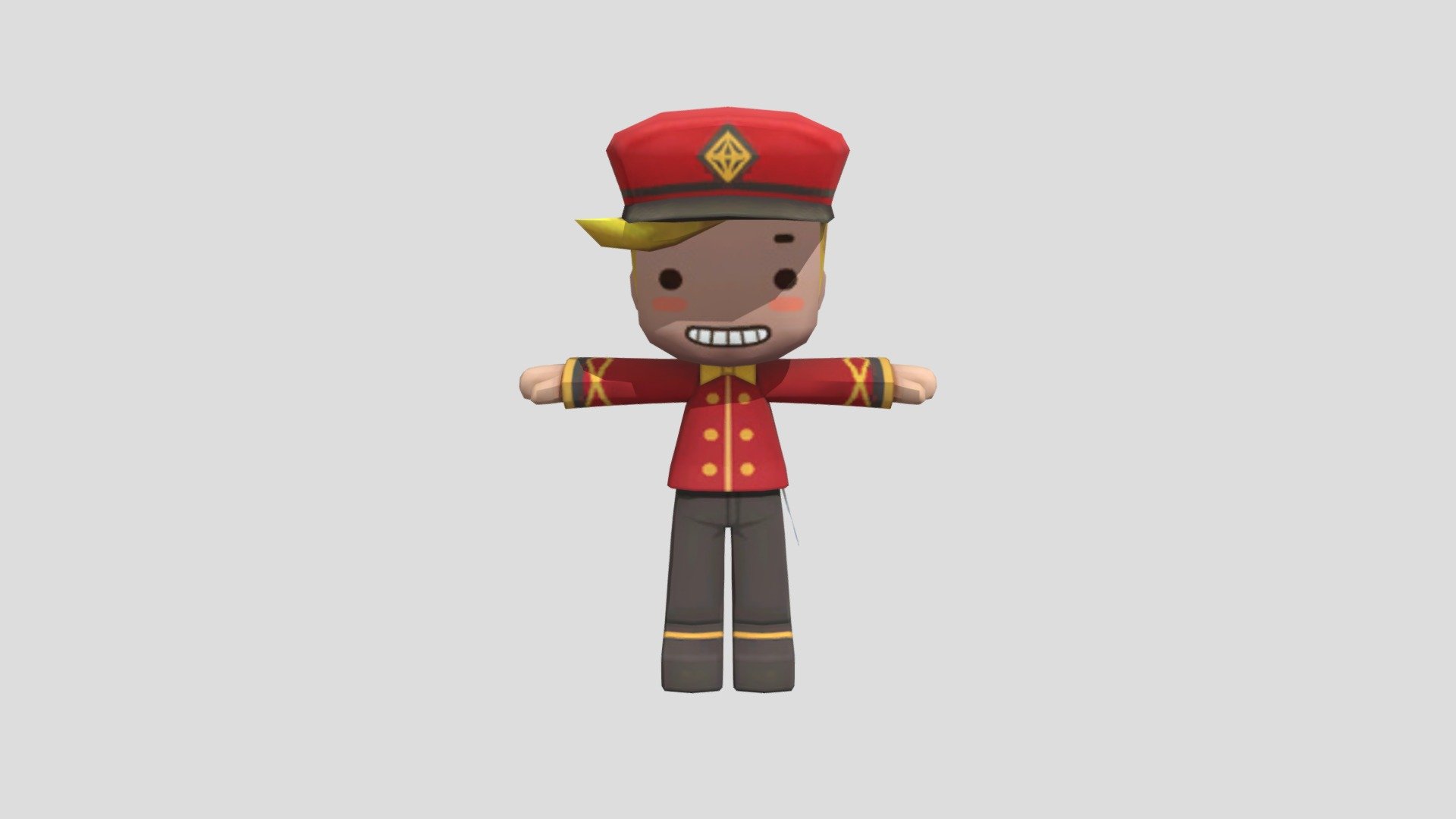 PC Computer - My Sims - Buddy The Bellhop - 3D model by ...