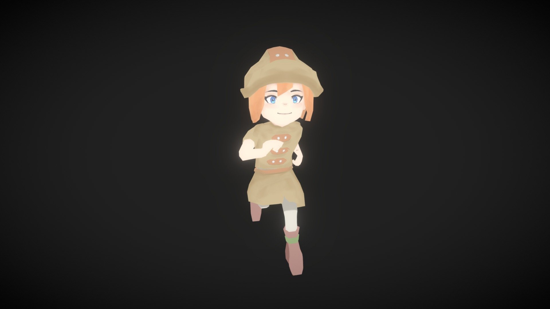Stylized Merchant Character Model - 3D model by Itsukarra [10f2565 ...