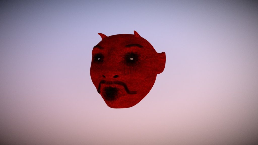 Tête de diable - 3D model by Arnaud Bérubé-Duval (@aberubeduval ...