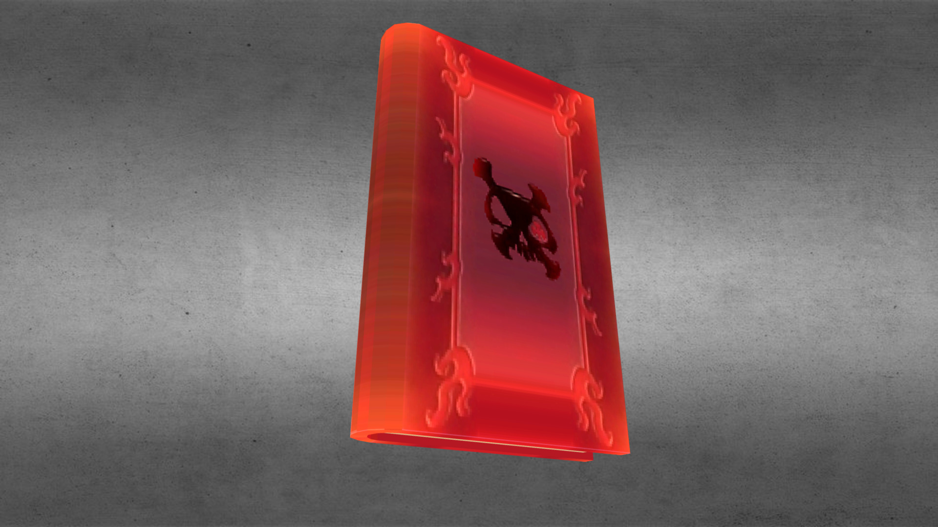 Magna Swing Fire Magic Grimoire - Black Clover - 3D model by Cory ...