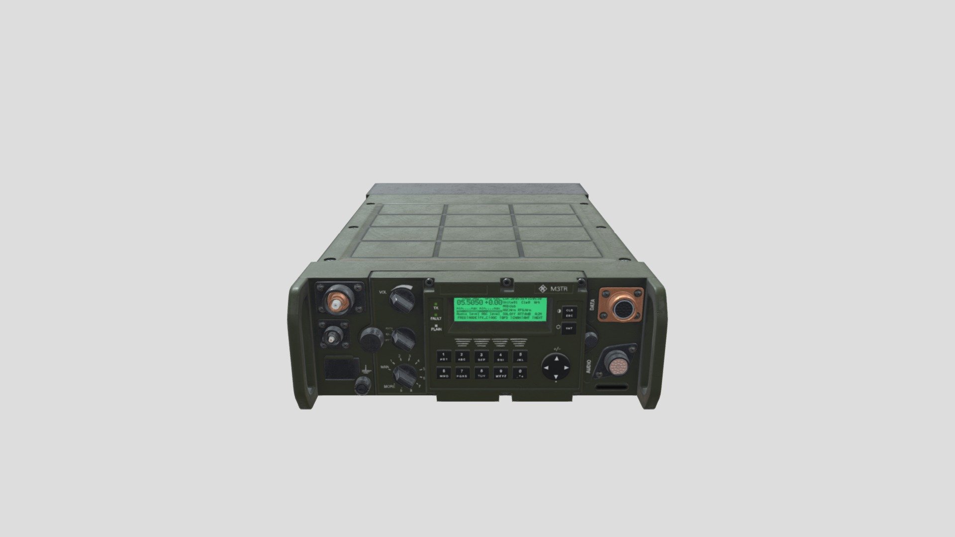 Millitary Radio - 3D model by mohammadaarishkhan [10f3e9b] - Sketchfab