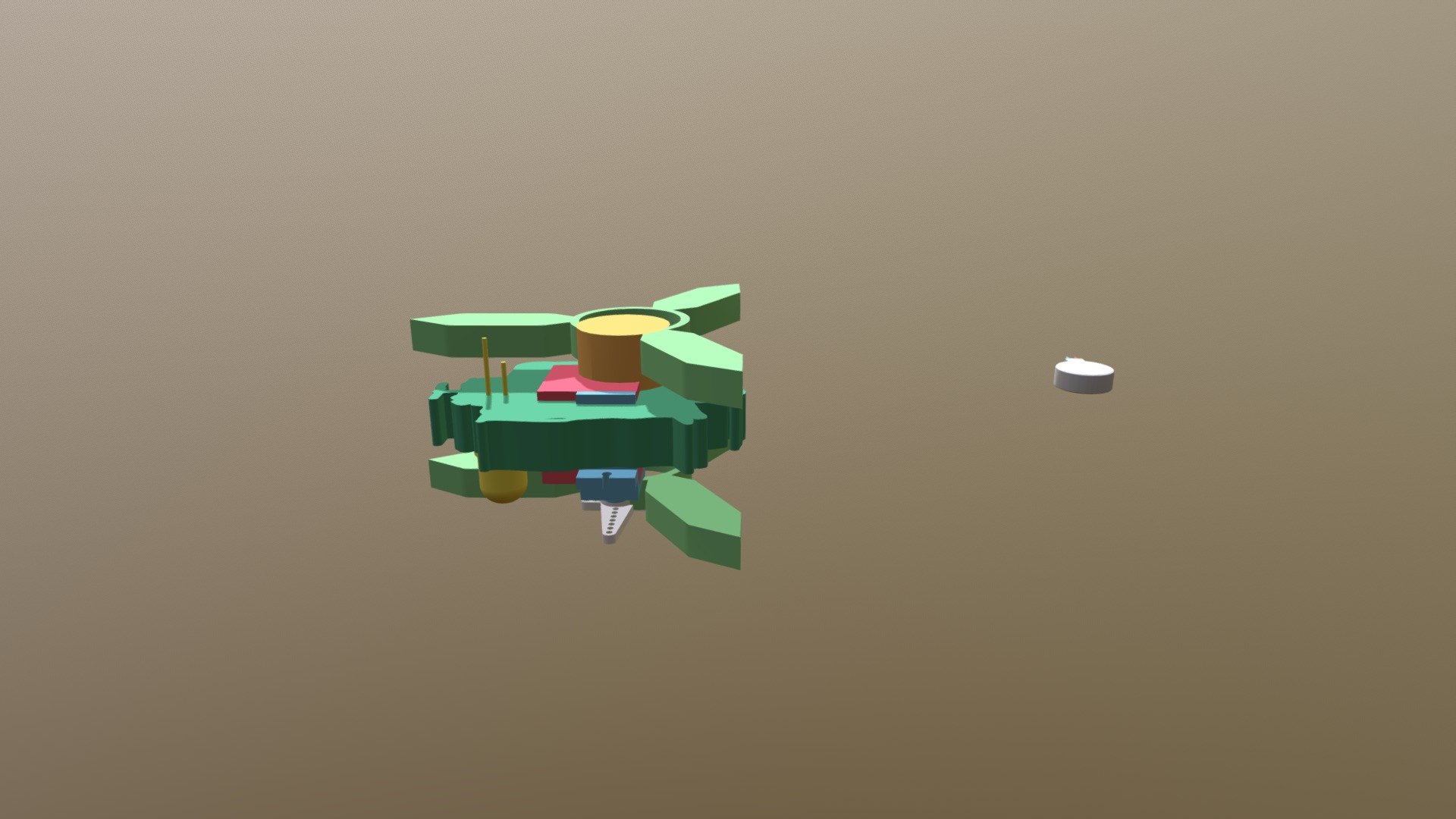 Drone Gabe - 3D model by andrewc18 [10f4e21] - Sketchfab