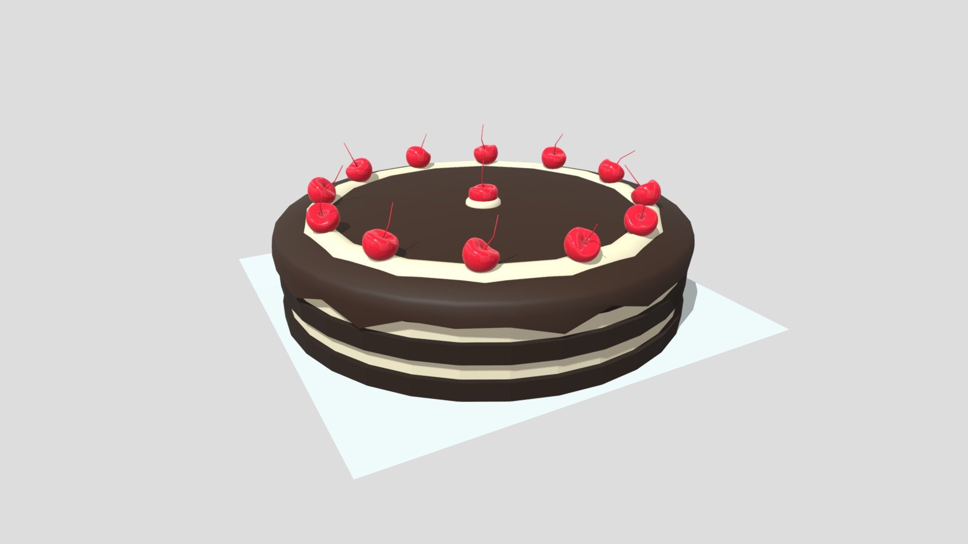 Cake Draft - Download Free 3D model by Arieline [10f5e56] - Sketchfab