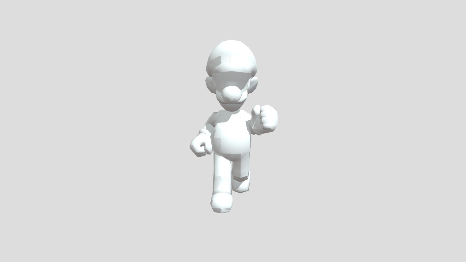nsmbw luigi walk "animation recreation" - Download Free 3D model by ...
