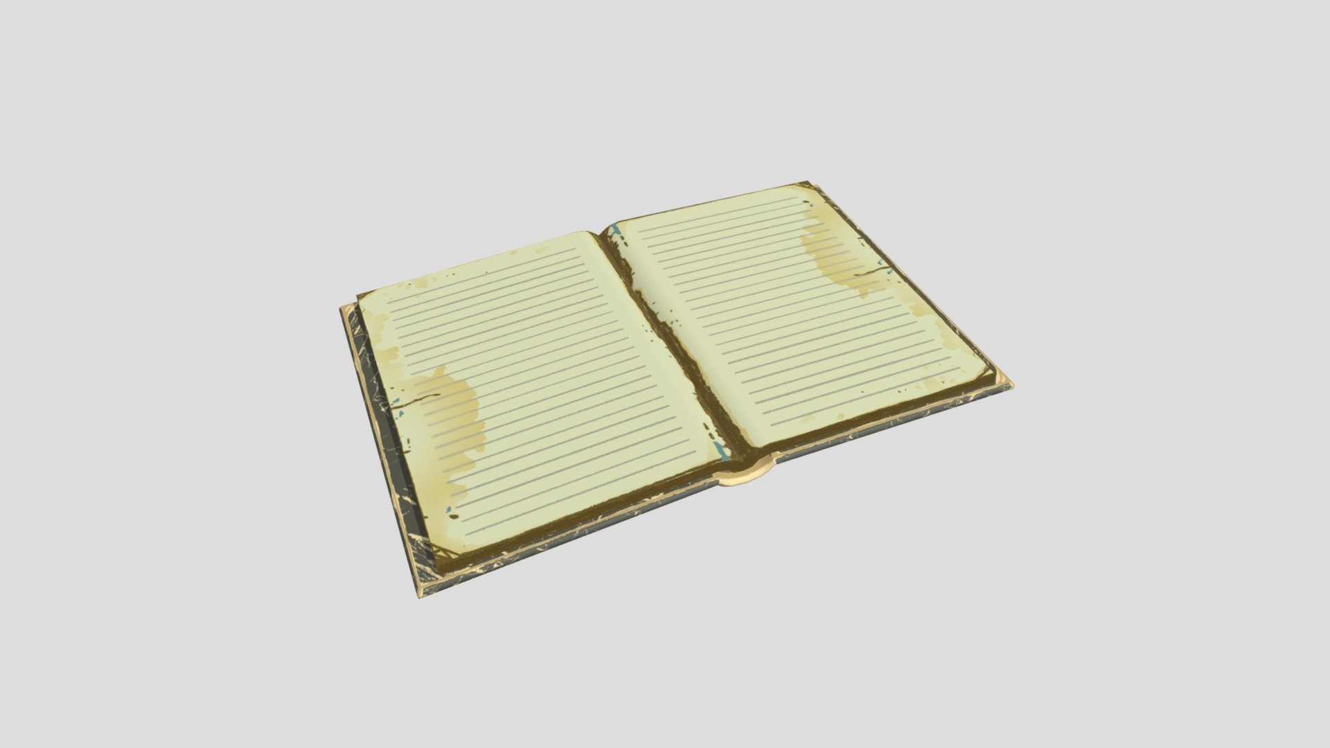 Diary - 3D model by Laetitia (@laetitiagr54) [10f64ba] - Sketchfab