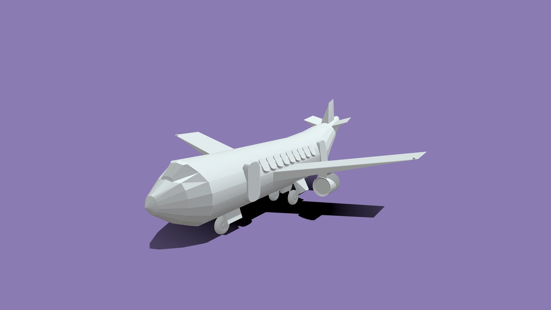 Plane - Download Free 3D model by .Krissami. [10f66e4] - Sketchfab