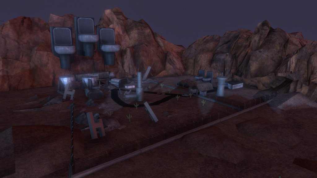 Map Of Skibidi Toilet A 3d Model Collection By Uttm Hugomartinpadillarocha Sketchfab