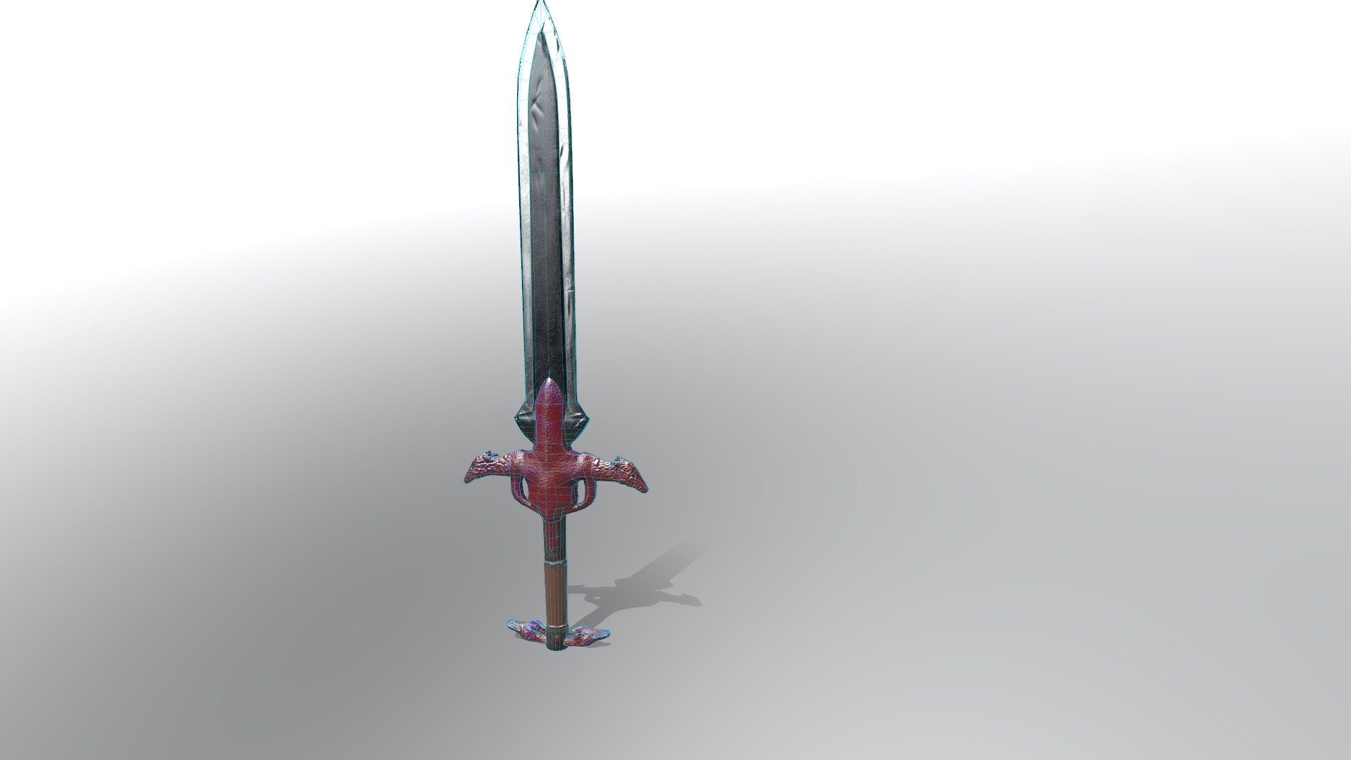 Holy sword fbx 3(conjoined uv's) - 3D model by HBROCK [10f7741] - Sketchfab