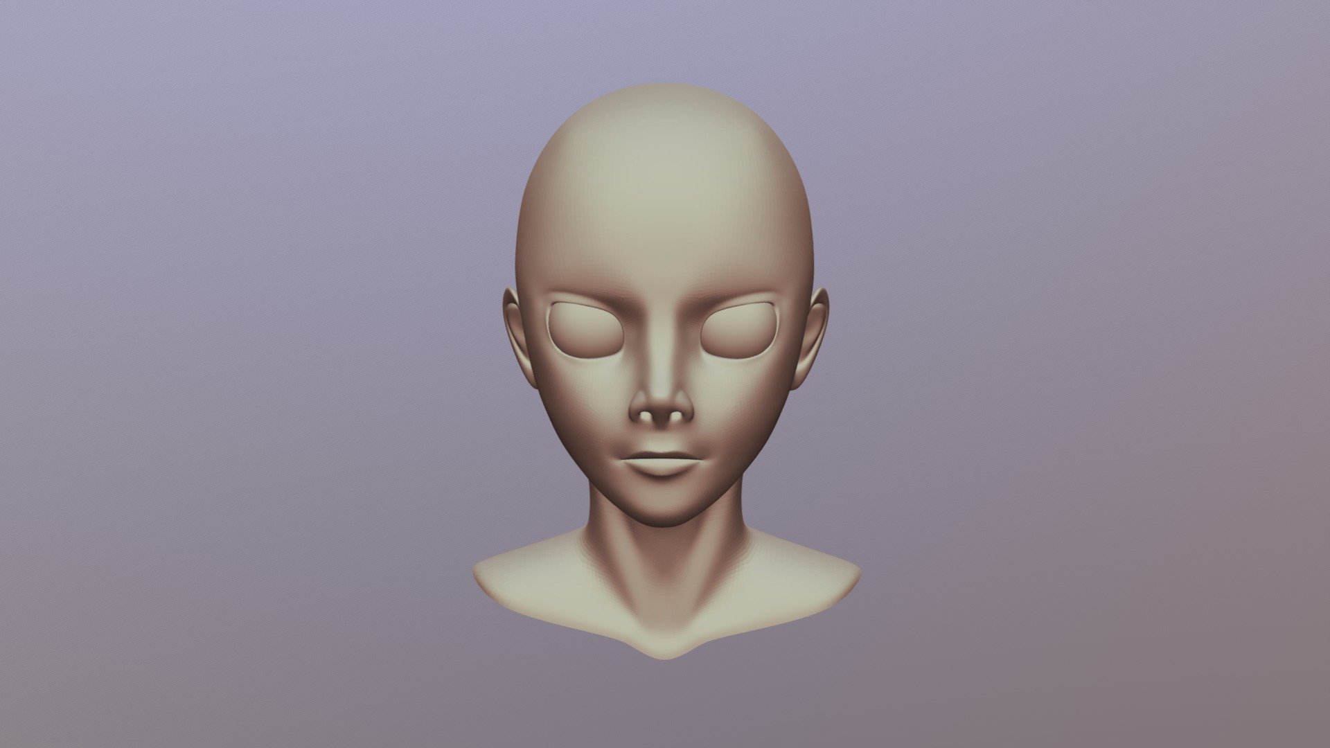 Basic Head Template - 3D model by JKohrt7 [10f8071] - Sketchfab
