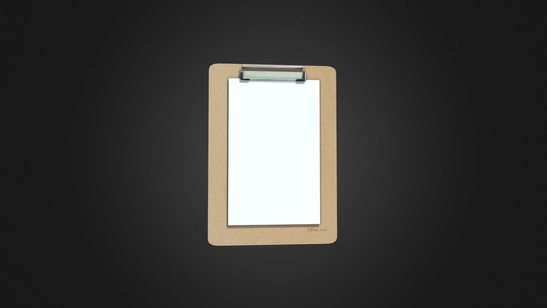 Clipboard - 3D model by aruvana [10fa0cf] - Sketchfab