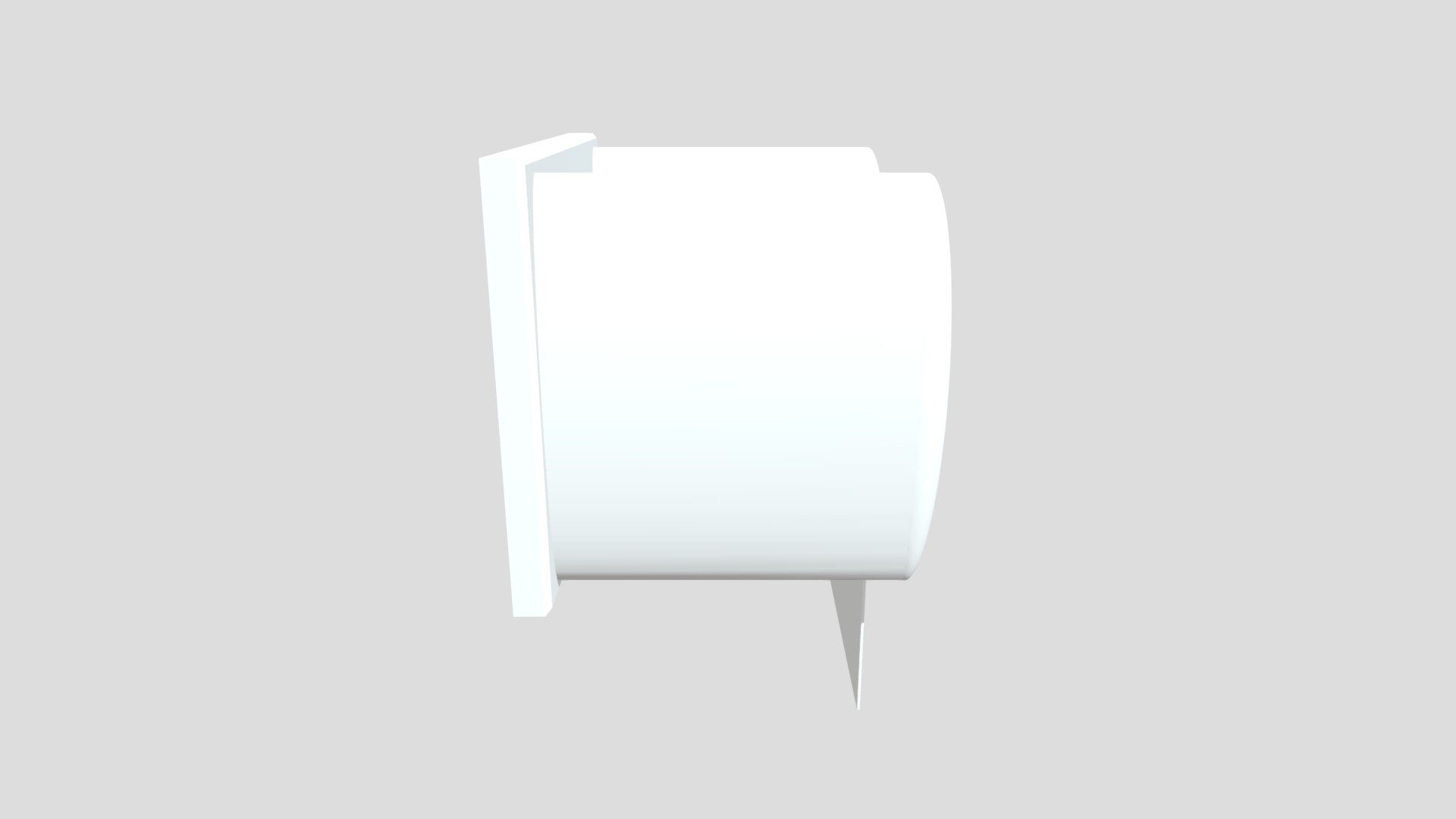 Toilet paper dispenser - Download Free 3D model by 1-3D.com [10fbd6a ...