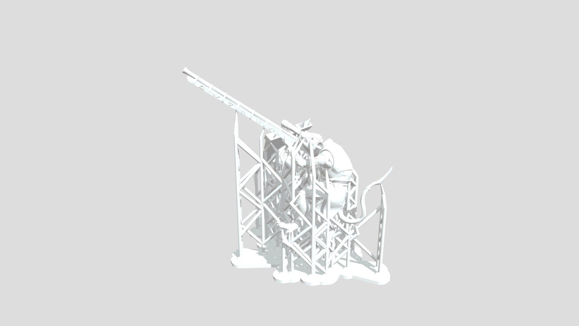Jezzail_Test_Supported - 3D model by aodhand [10fc013] - Sketchfab