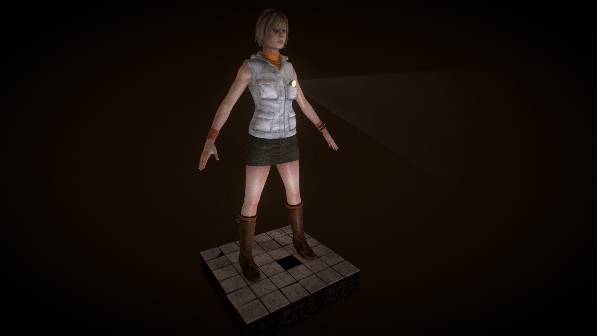 Heather Mason (new model) - 3D model by ironwool [10fc712] - Sketchfab