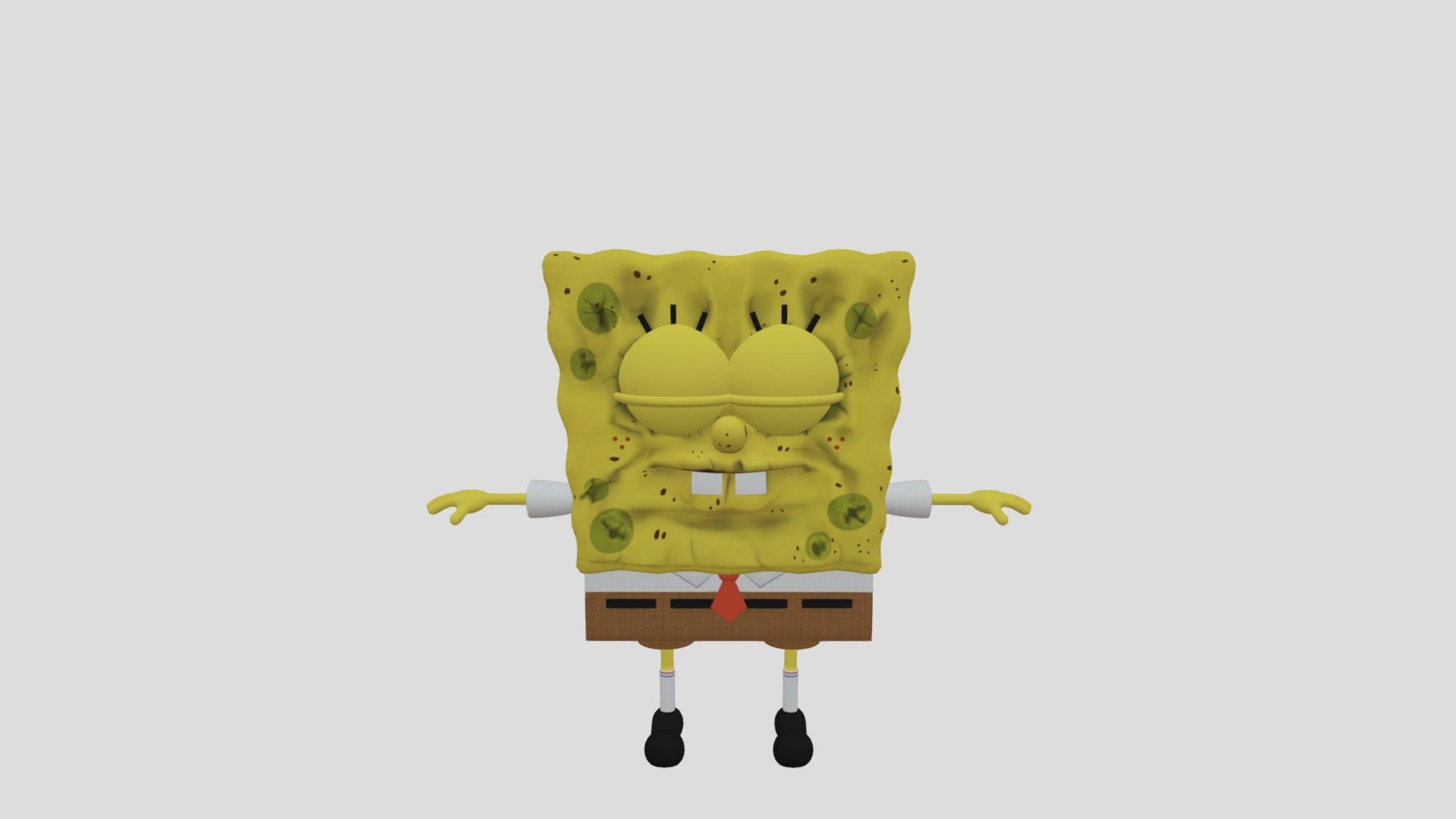 Sbfbbr - SpongeBob Drying Up - Download Free 3D model by SMF Friends ...