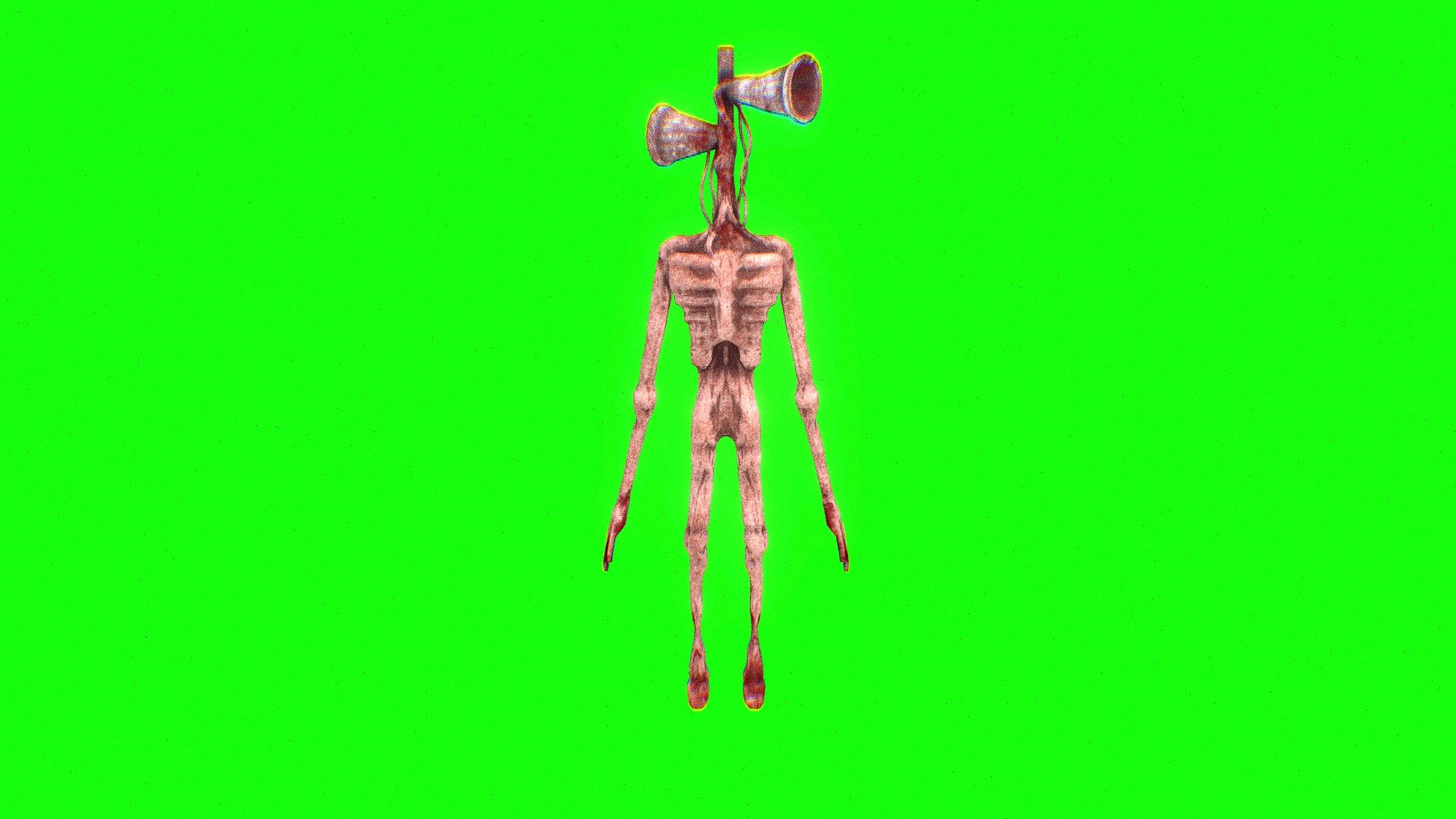 Horror-skunx-siren-head-model (1)@ Zombie Scream - Download Free 3D ...