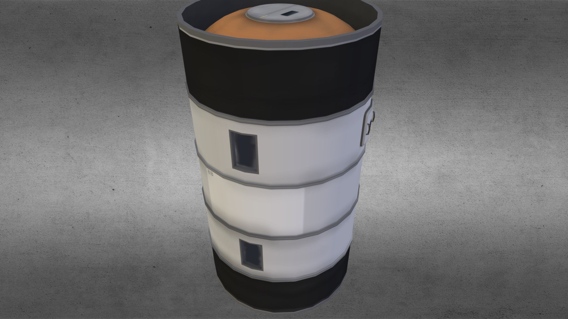 Wet workshop tank - 3D model by NovaSilisko [10nK3pc] - Sketchfab