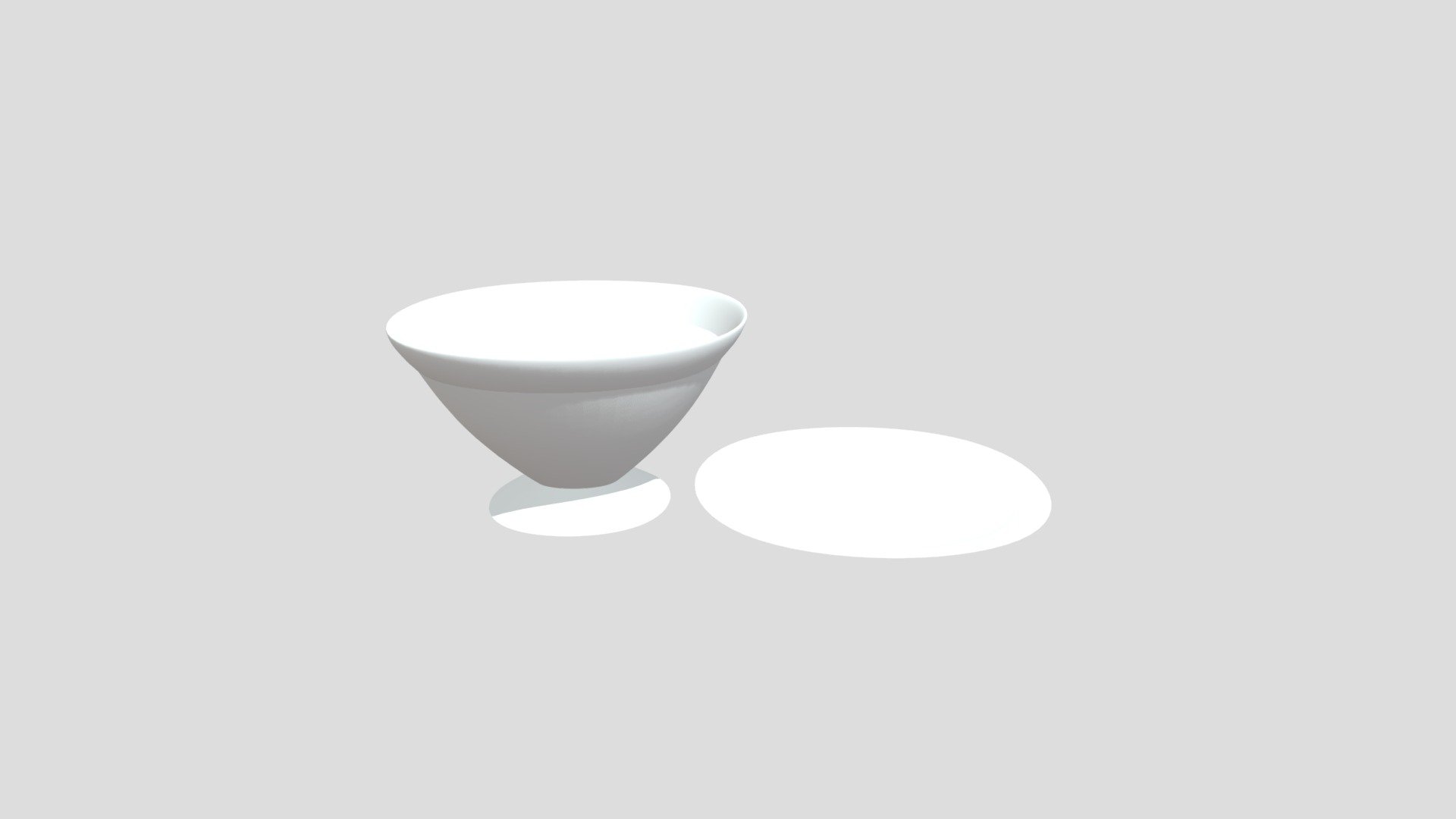 Plate and Bowl (no texture) - Download Free 3D model by Smoosi [1100ccc ...