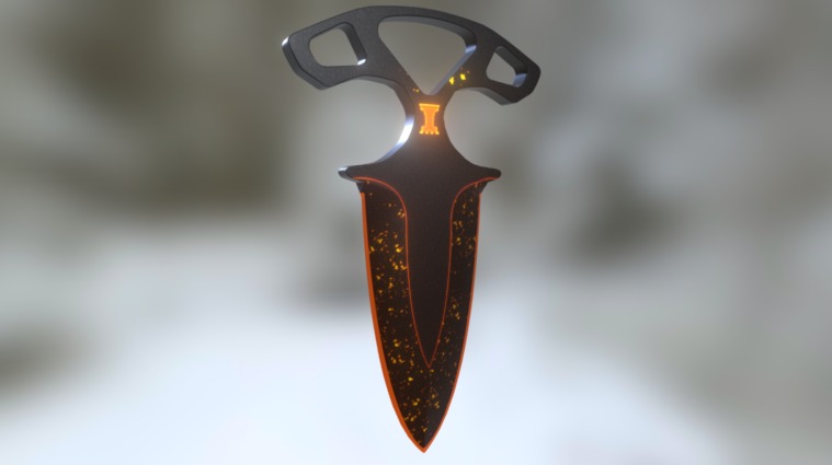 Shadow Knife | Lavale - 3D model by mrchebyrek [1102500] - Sketchfab