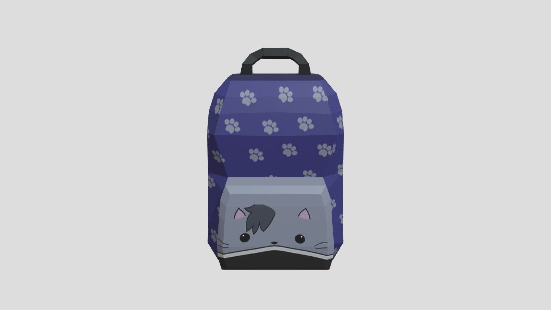 Zane Cat Backpack - Download Free 3D model by LilyBlox [1102b4b ...