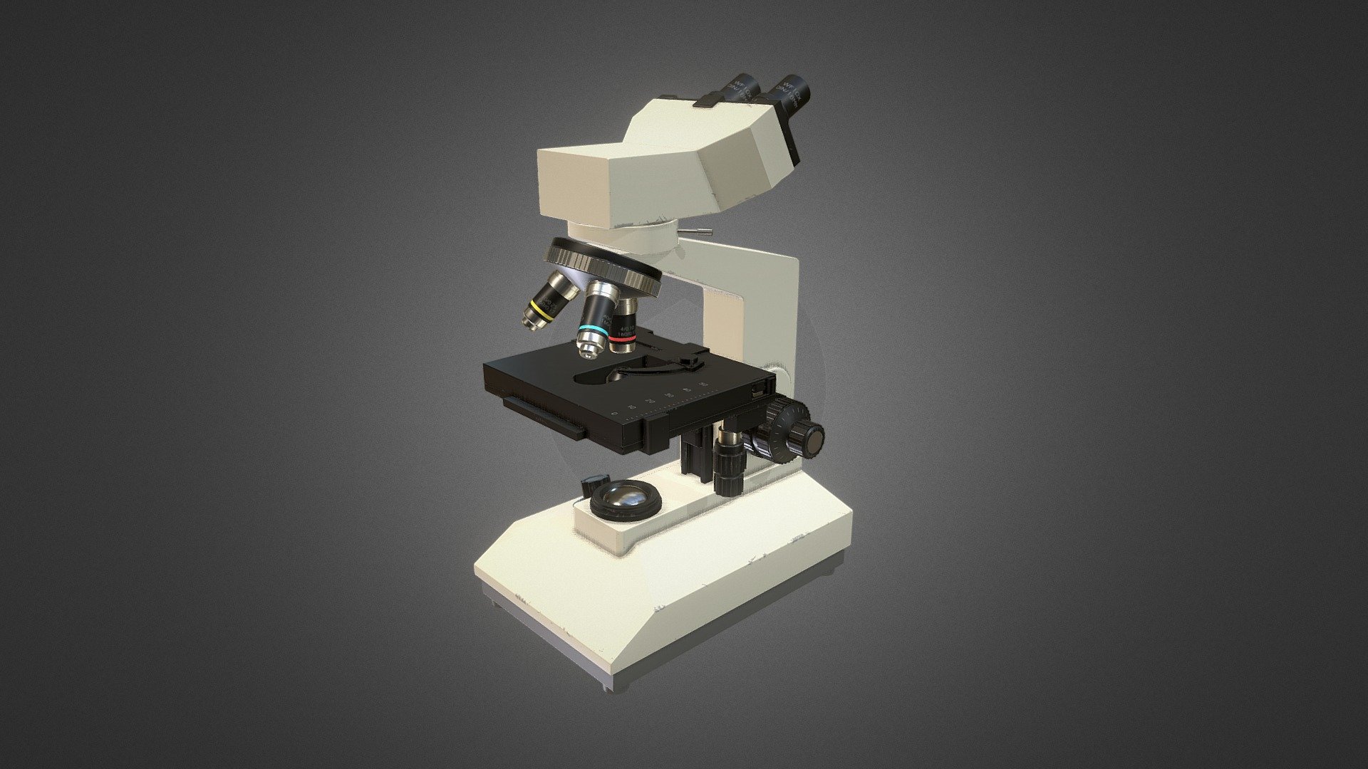 Microscope - 3D model by cdoubart [1103dbf] - Sketchfab