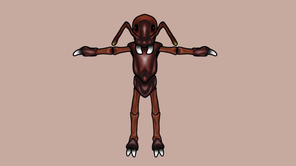 Ant Character |Model| - 3D model by Alvaro Wagner (@Distroierd ...