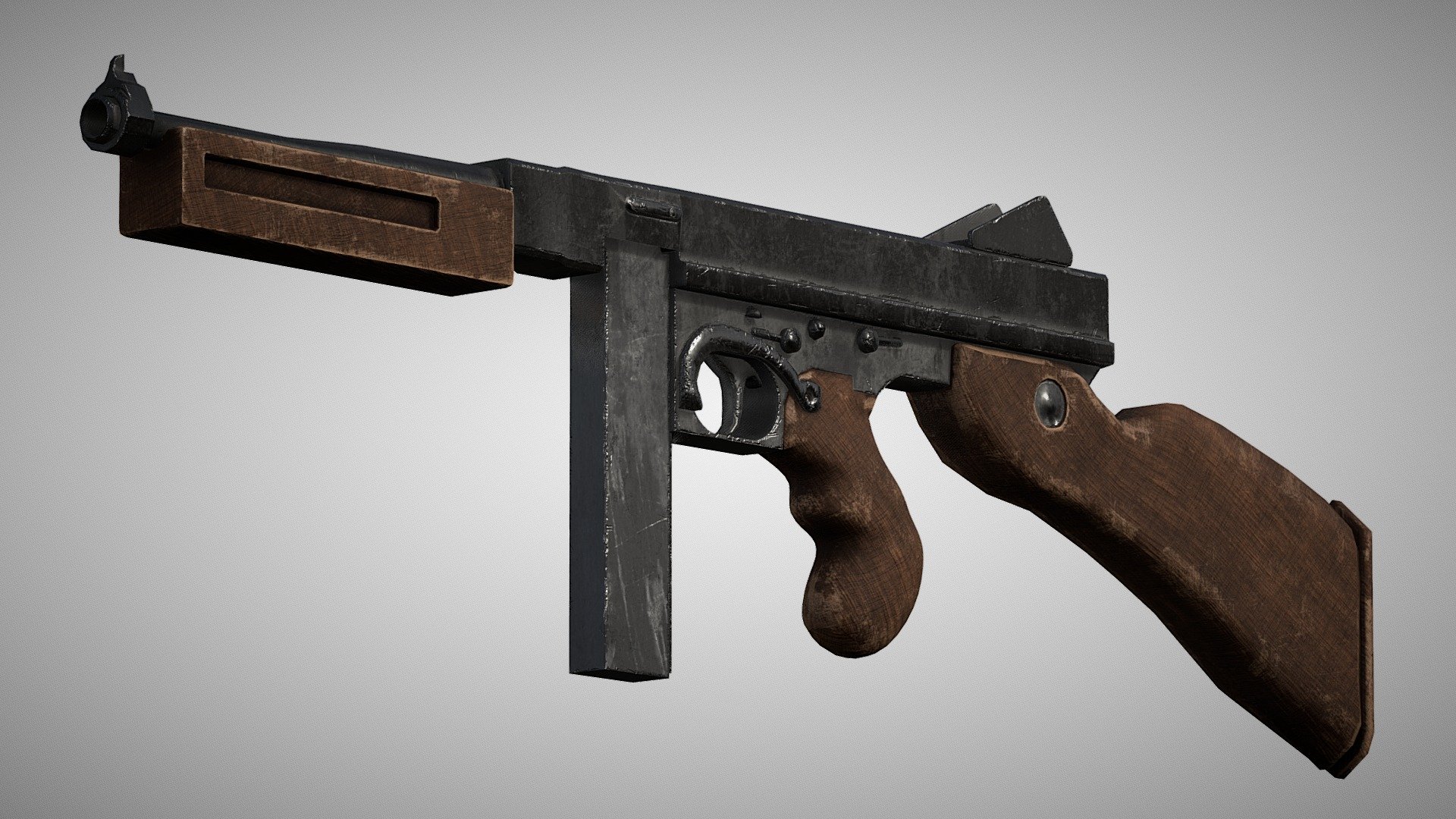 thompson m1a1 - Buy Royalty Free 3D model by AbderraoufBenoud [11046f2 ...
