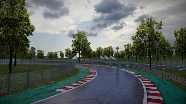 Racetracks 3D models - Sketchfab