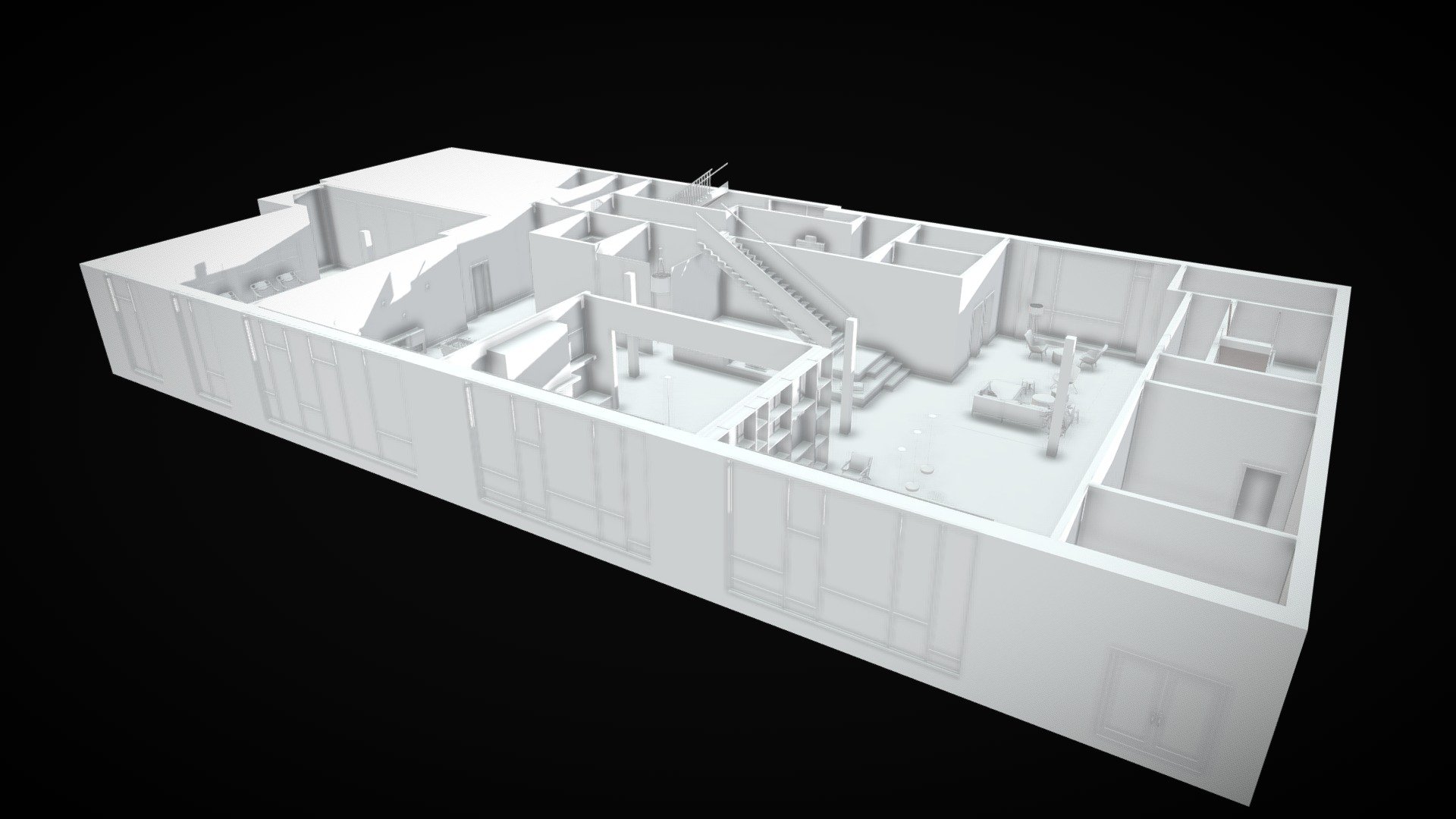 Lobby Model - 3D model by KPM Design Group (@kmyerskpm) [1107210 ...