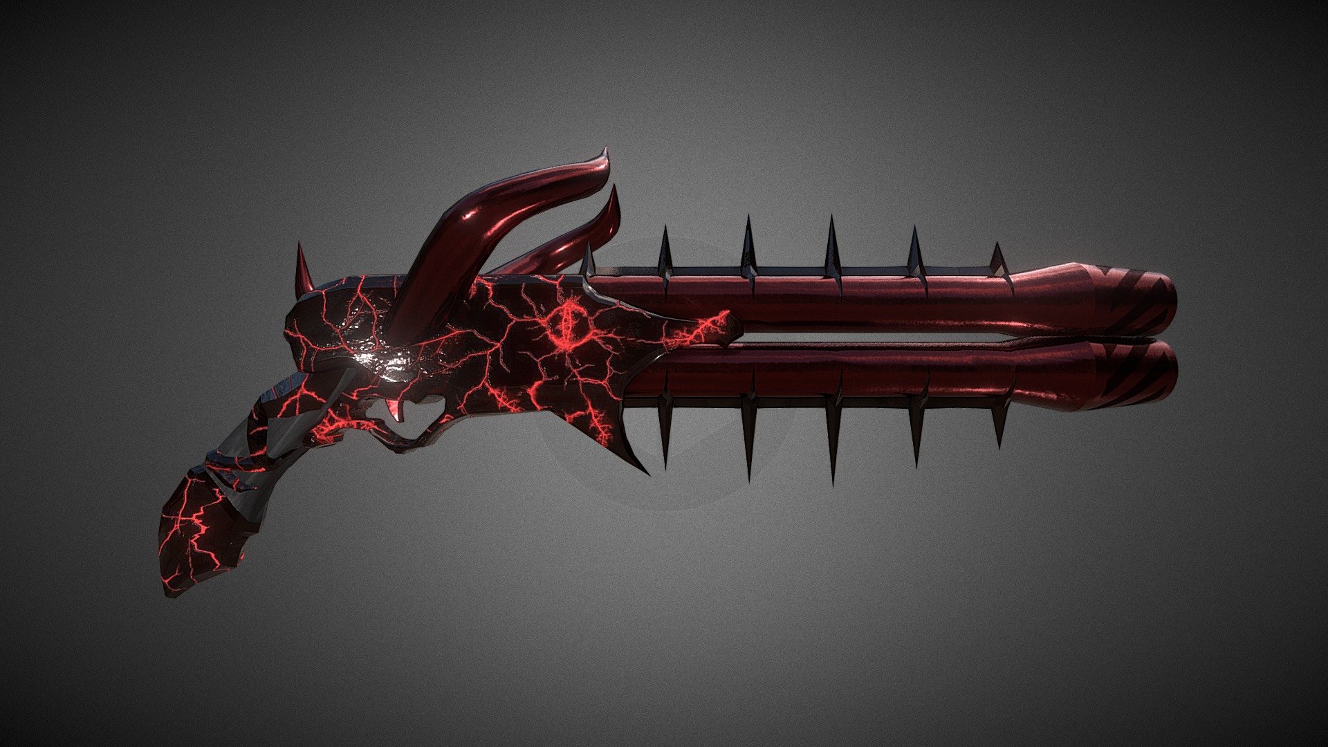 Horrific Hand Cannon - 3D model by rsboros [1107688] - Sketchfab