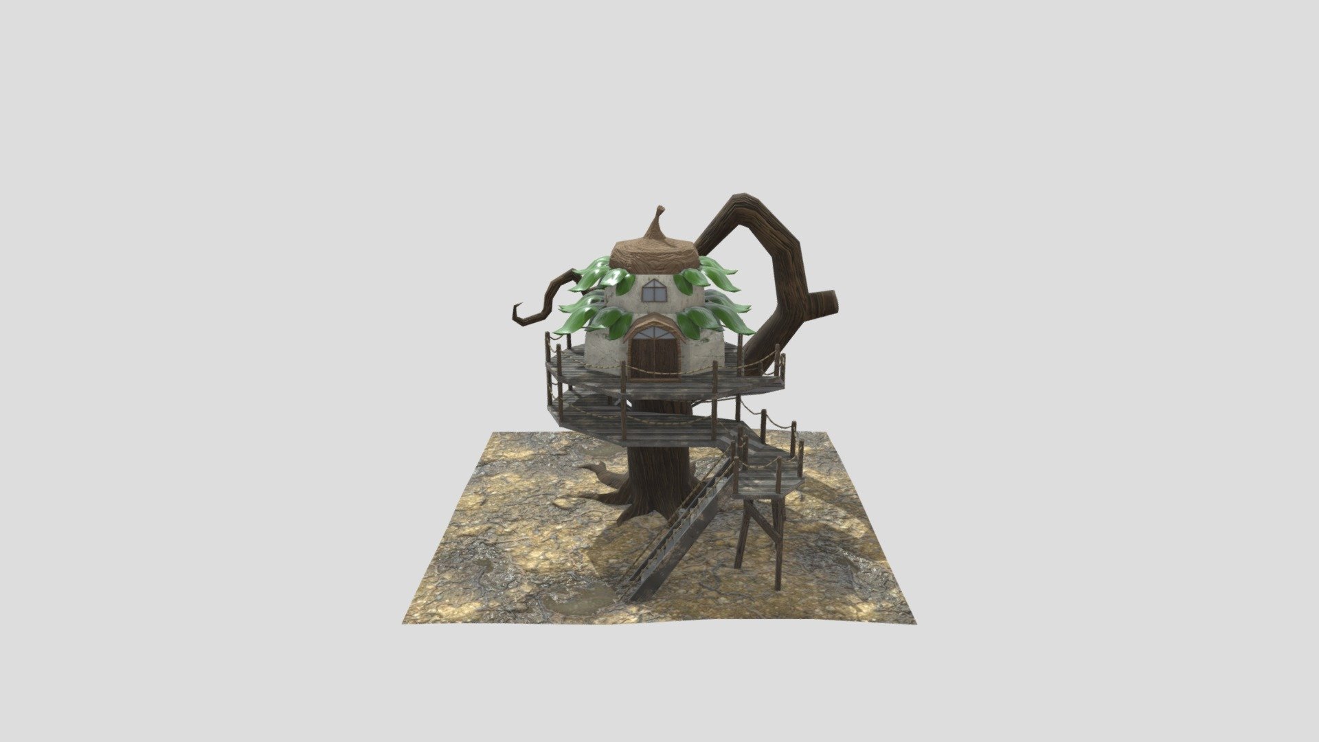 TreeHouse - 3D model by ana.mariani2003 [1108012] - Sketchfab