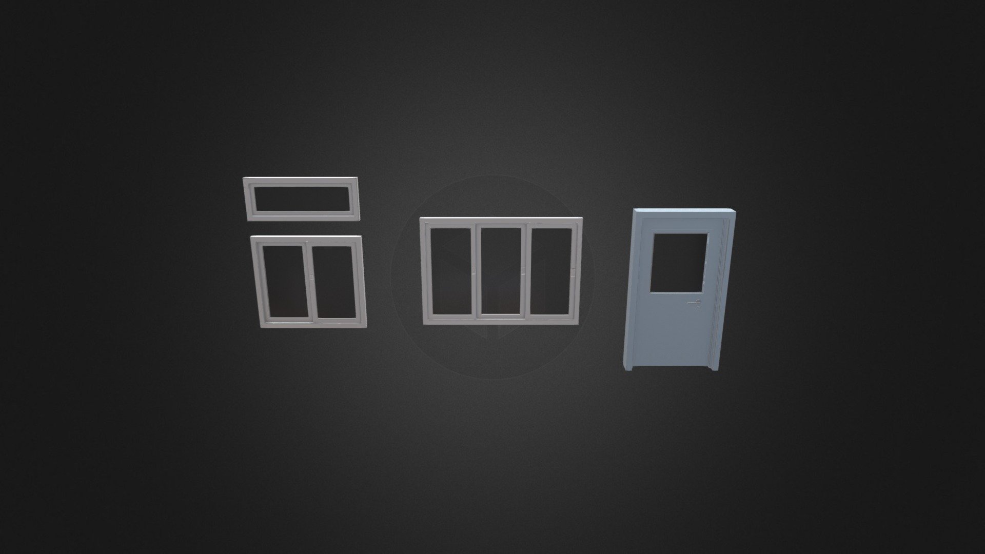 Doors & Windows - 3D model by NaveenManja [110a34b] - Sketchfab