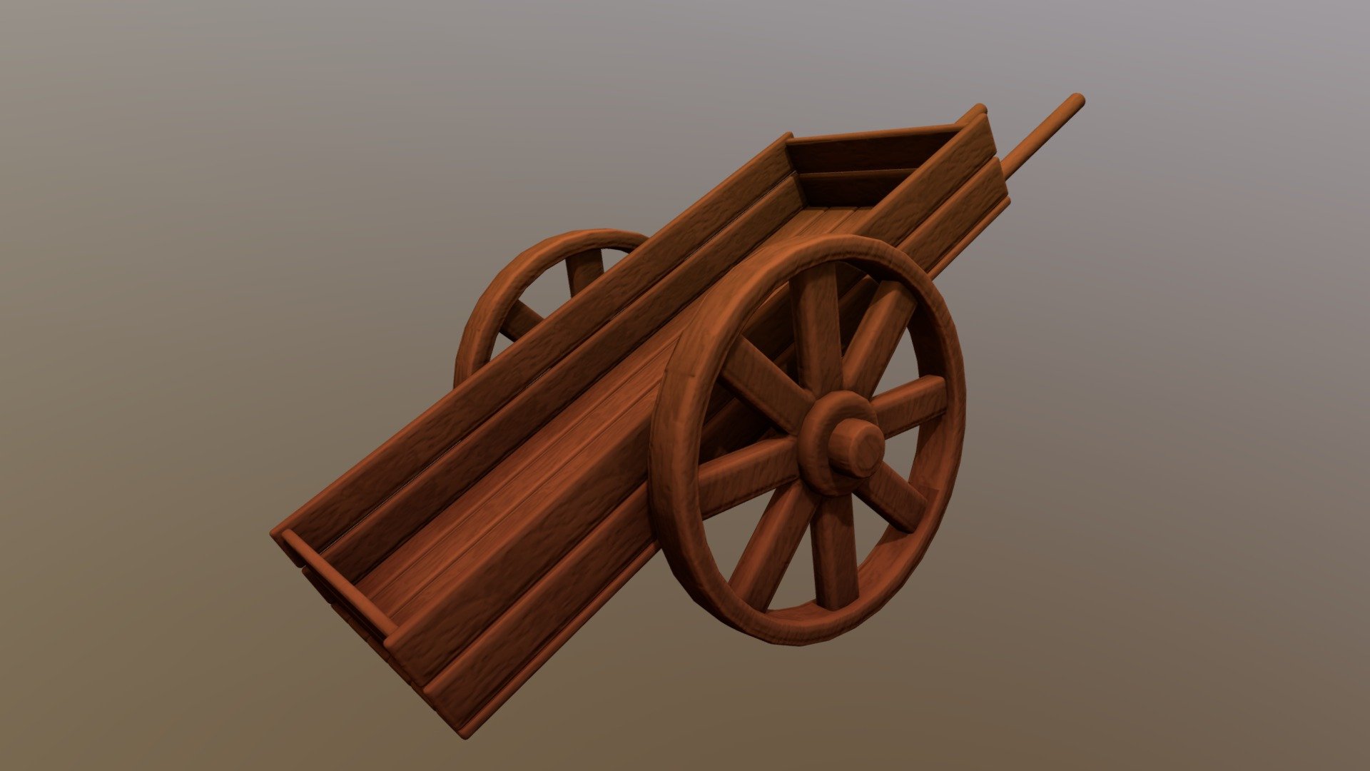 Texture Paint Study - Wheelbarrow - 3D model by jordan_hull [110a451 ...