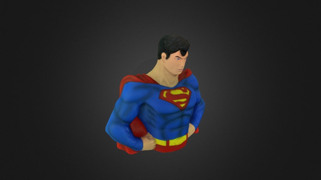 Superman - Download Free 3D model by tux [110a91f] - Sketchfab