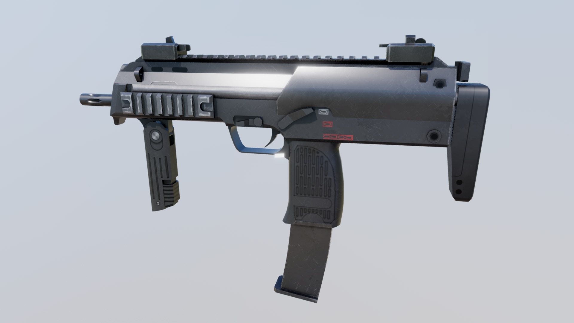 MP7 - Download Free 3D model by berniebud [110a947] - Sketchfab