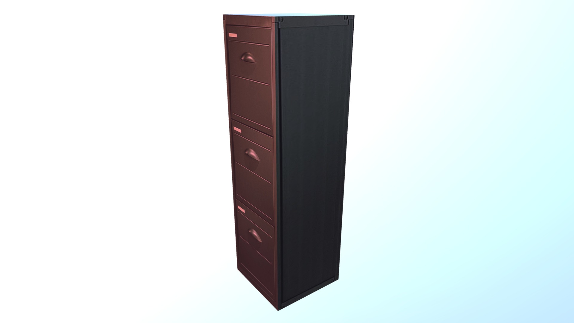 Filing Cabinet 01 - 3D model by TheDigitalShack (@asquires2009 ...