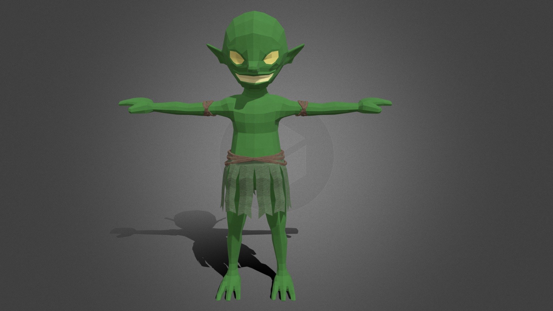 Goblin Green - 3D model by Tanawat_Akk [110c78e] - Sketchfab