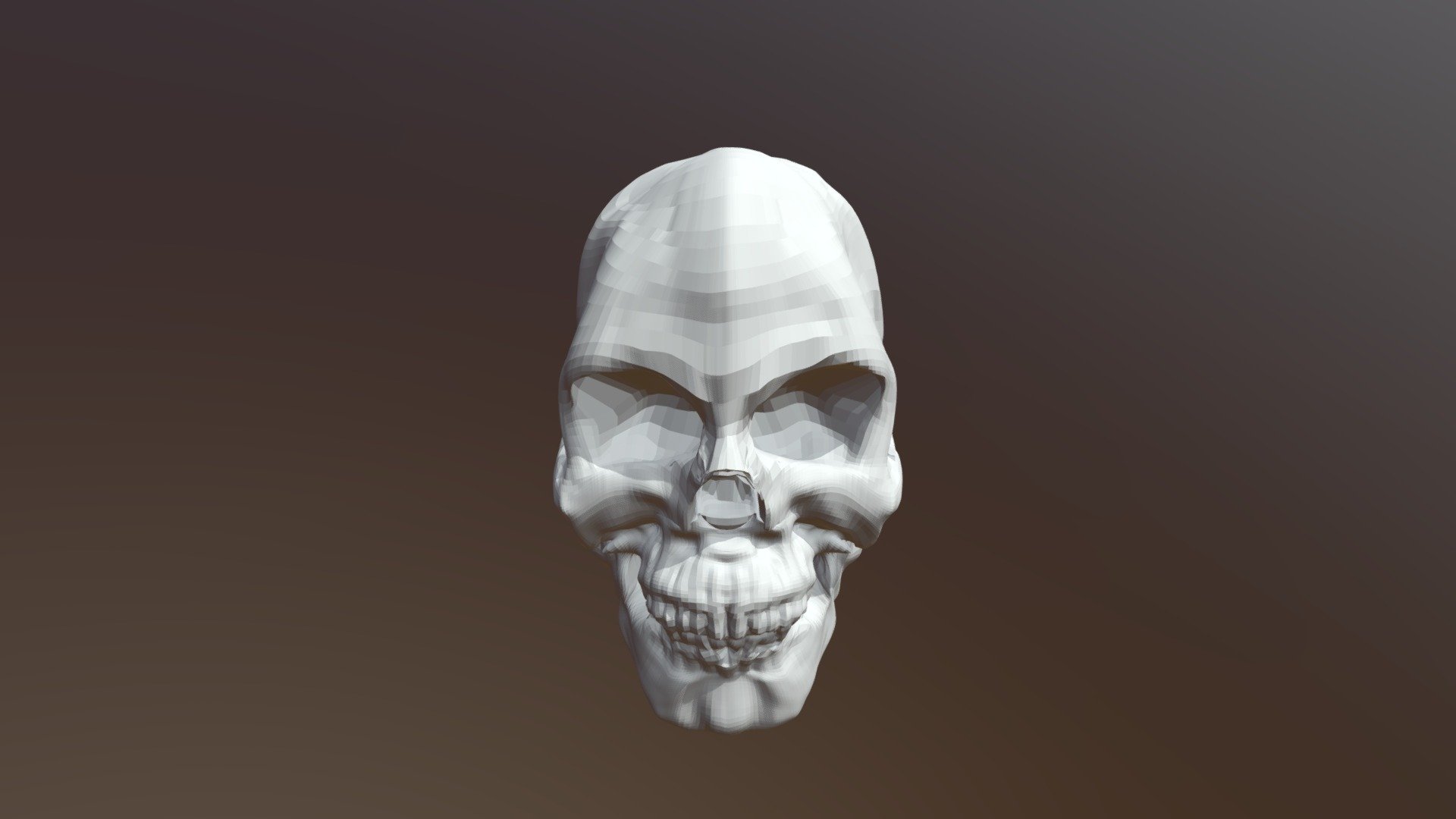 Skull Sculpture - 3D model by yinglan [110e7e1] - Sketchfab