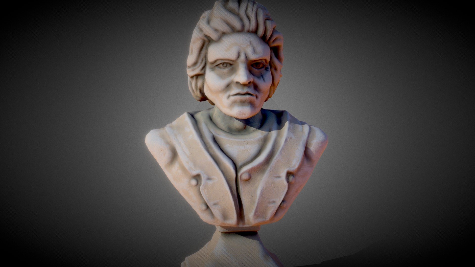 Stylized Statue Bust | Low Poly - Buy Royalty Free 3D model by ...