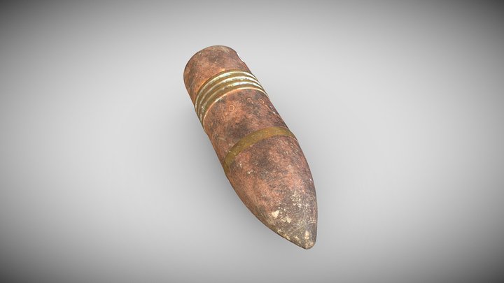 Artillery-shell 3D models - Sketchfab